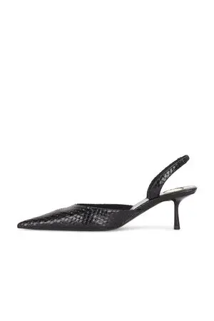 Saint Laurent Marida Python Slingback Pump