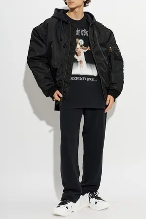 Vetements Sweatpants With Raw-edge Legs