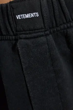 Vetements Sweatpants With Raw-edge Legs