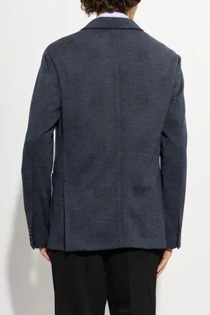 Brioni Wool Blazer With Notch Lapels
