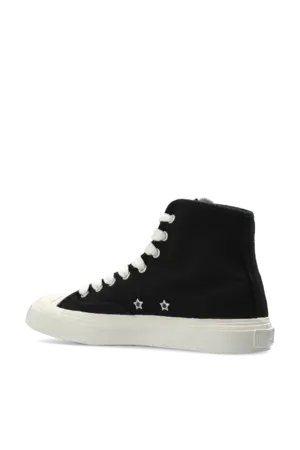 Kenzo Hoshi High Top Sneakers With Floral Embroidery