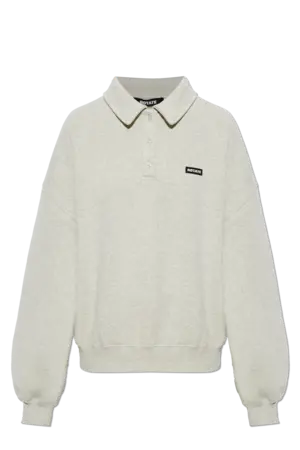 ROTATE BY BIRGER CHRISTENSEN Polo Shirt With Logo Patch