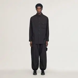 Adidas Y-3 Gradient 3-stripes Nylon Cargo Pants - Black