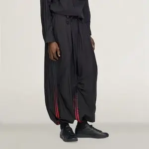 Adidas Y-3 Gradient 3-stripes Nylon Cargo Pants - Black