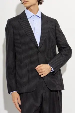Paul Smith Wool Blazer With Pinstripe Pattern