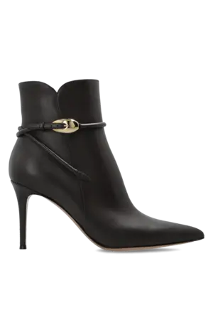 GIANVITO ROSSI Napmoka’ Heeled Ankle Boots - Brown