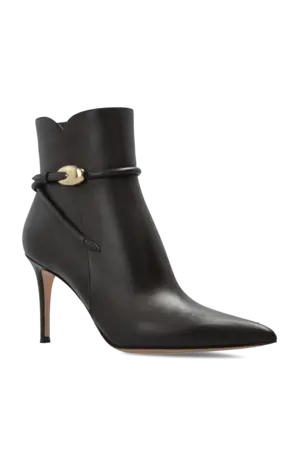 GIANVITO ROSSI Napmoka' Heeled Ankle Boots