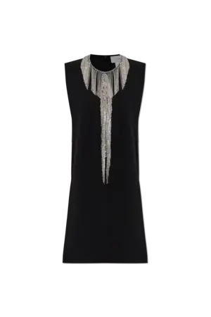 Sportmax Festoso Crystal Embellished Sleeveless Mini Dress