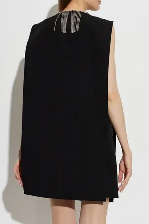Sportmax Festoso Crystal Embellished Sleeveless Mini Dress