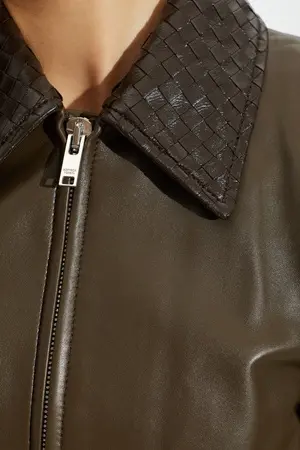 Bottega Veneta Leather Jacket