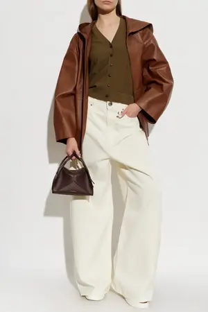 Max Mara Leather Jacket 'acinoso