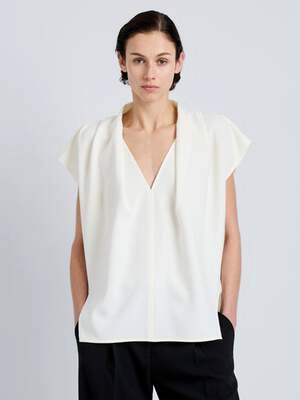Proenza Schouler Ranli Top - Alabaster