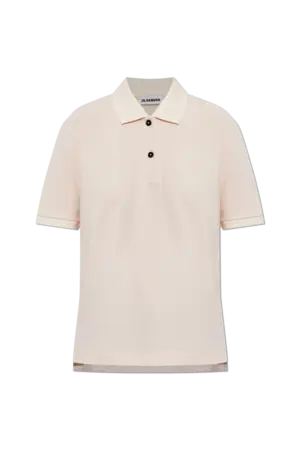JIL SANDER Polo With Embroidered Logo