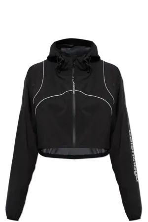 Balenciaga Short Hooded Jacket - Black