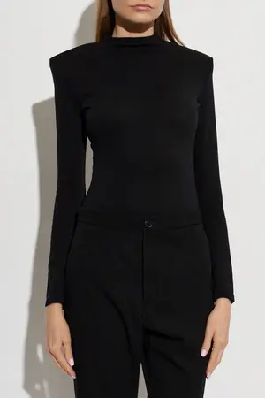 JIL SANDER Wool Bodysuit With Long Sleeves