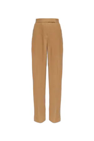 Max Mara Wool Trousers ‘filato - Brown