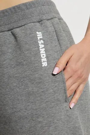 JIL SANDER Sweatpants With Printed Logo