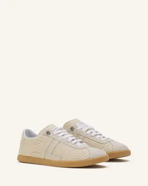 LANVIN Quilted Logo Sneakers