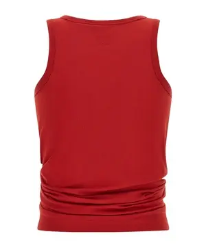 Magda Butrym Sleeveless Vest With Rosette Embellishment