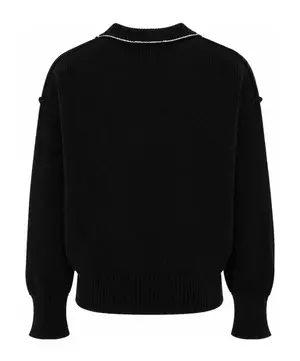 Palm Angels Crew-neck Knit Top
