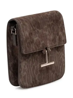 TOM FORD Signature T-shaped Clutch Bag - Brown