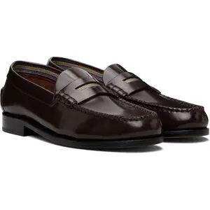 Paul Smith Lido Stripe Penny Loafers