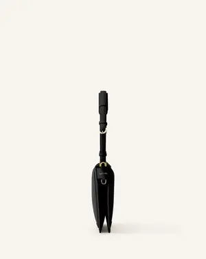 LANVIN Compagnon Leather Shoulder Bag