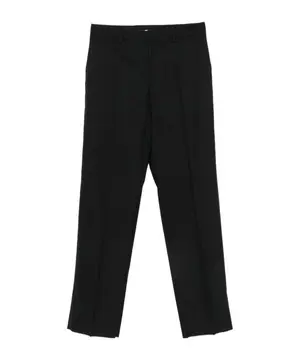 Moschino Casual Trousers With Belt Loops - Black