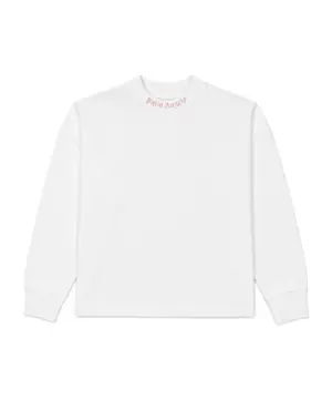 Palm Angels Crew-neck T-shirt - Panna
