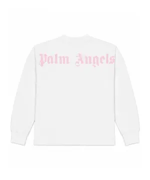 Palm Angels Long Sleeve Crewneck T-shirt