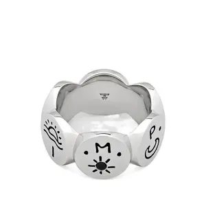 Tom Wood Patterned Rings