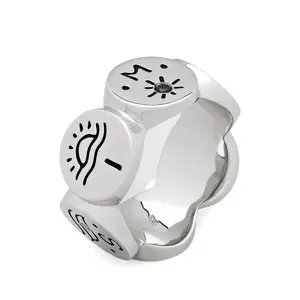 Tom Wood Patterned Rings