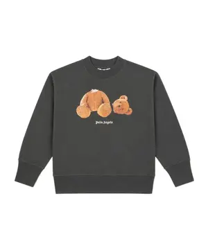 Palm Angels Crew-neck Sweatshirt - Black