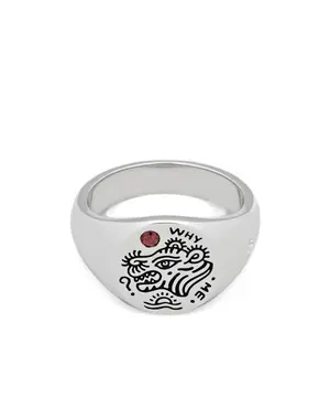 Tom Wood Engraved Ring