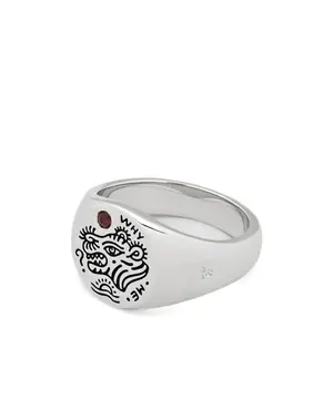 Tom Wood Engraved Ring