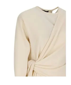 Federica Tosi Long Sleeve Wrap Top - No
