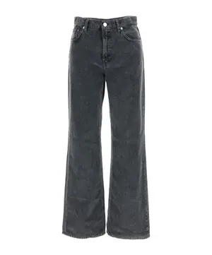 HAIKURE Velvet Trousers - Grey
