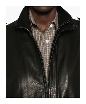 GIORGIO BRATO Long-sleeve Leather Jacket