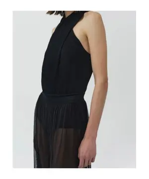 Simkhai Juno Knit Halter Bodysuit