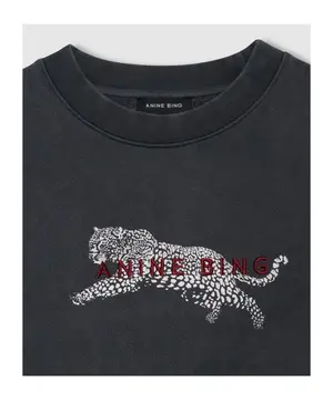 ANINE BING Graphic Logo Sweatshirt