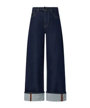 Liu Jo Flared Jeans With Turn-ups - Normal Wash
