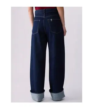 Liu Jo Flared Jeans With Turn-ups