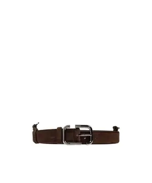 Attico Buckle Belt - Brown