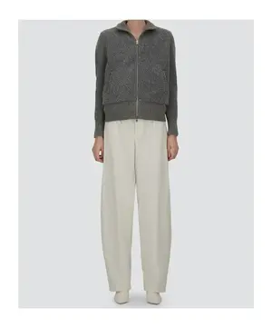 Herno Resort Cardigan In Ribbed Pure Wool