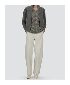 Herno Resort Cardigan In Ribbed Pure Wool