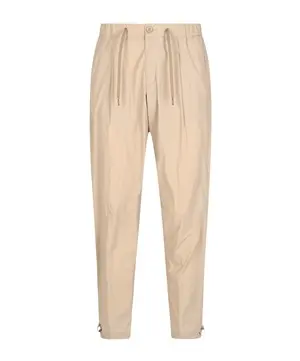 Herno Drawstring Pleated Trousers - Chantilly