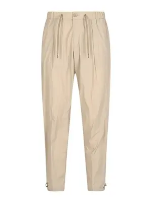 Herno Drawstring Pleated Trousers