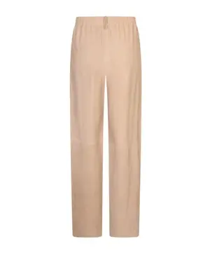 Fabiana Filippi Leather Elasticized Waist Trousers
