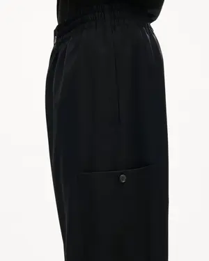 Kenzo Cargo Jogpants In Virgin Wool