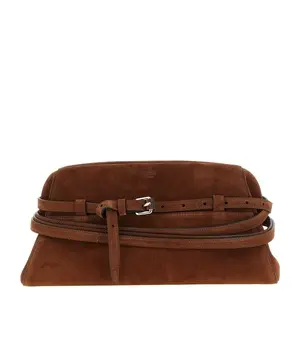 Moschino Adjustable Shoulder Bag - Brown